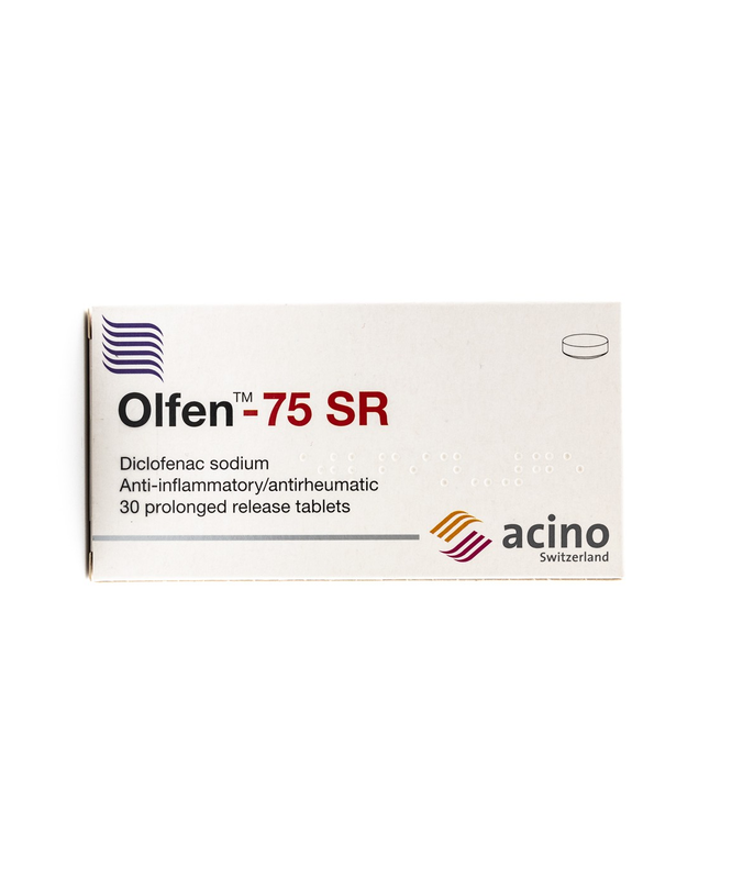 OLFEN 75 MG SR 30 TABLETS | Rosh Medical Company